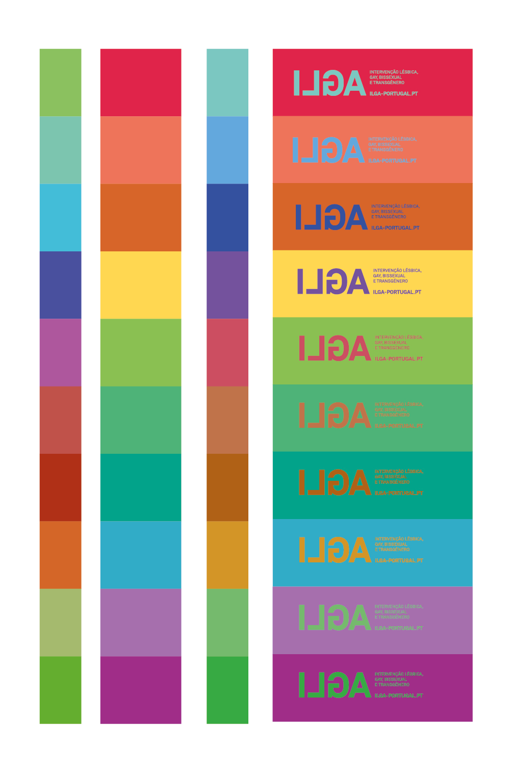Uma explosão de cor no novo website da ILGA Portugal - SOLOS Agency ...